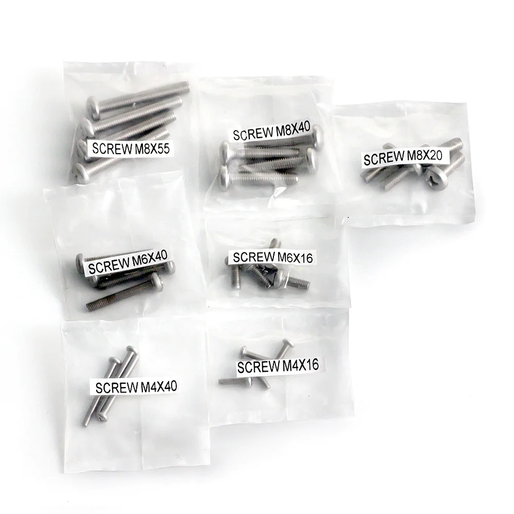 Customized Various Screw Sets M5 M6 M7 M8 M9 M10 Personalized Packaging ...