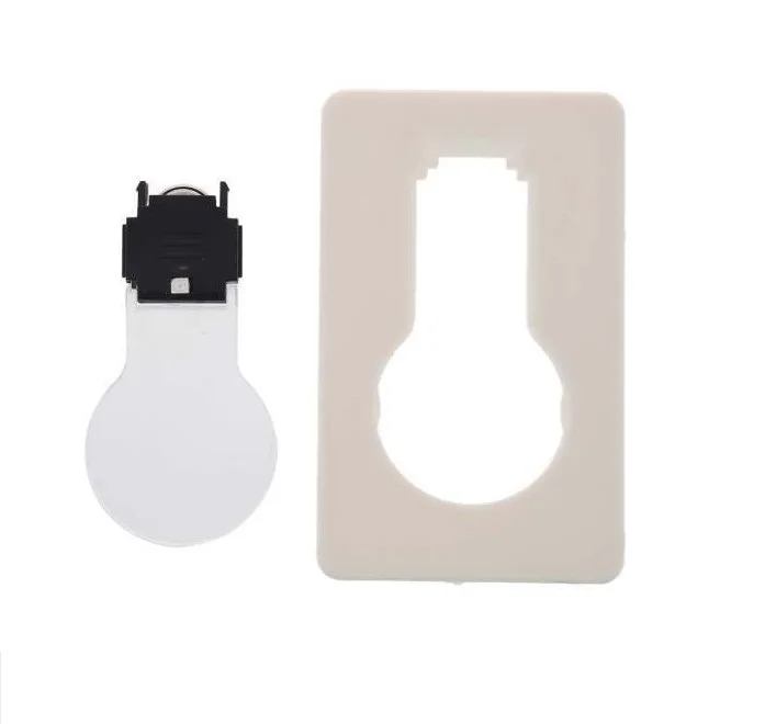 Mini LED Light Card - Portable Christmas Credit Card Light
