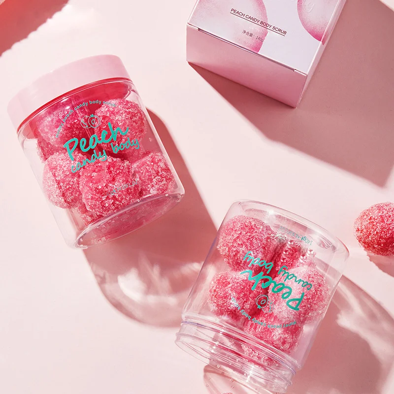 Pravate Label Body Bath Skin Scrub Balls Oem Best Organic Gommage Sucre ...