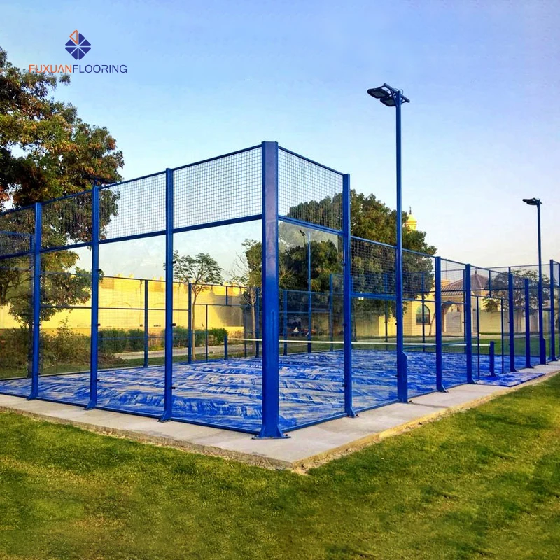 10x20m Professional Classic Padel Court Good Quality Outdoor Paddle ...