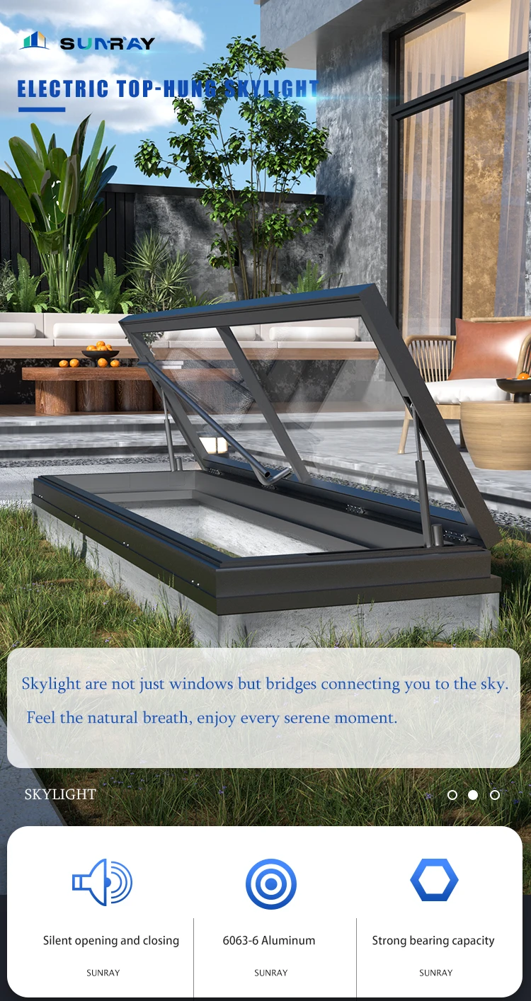 Sunshine Building Series Smart Home Window Solution Electric Skylight ...