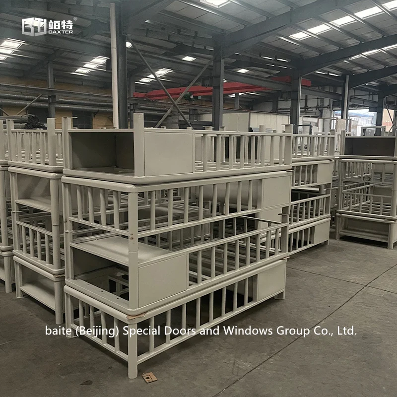 Manual Welding Prison Steel Art Prison Bed In Detention Center Steel ...