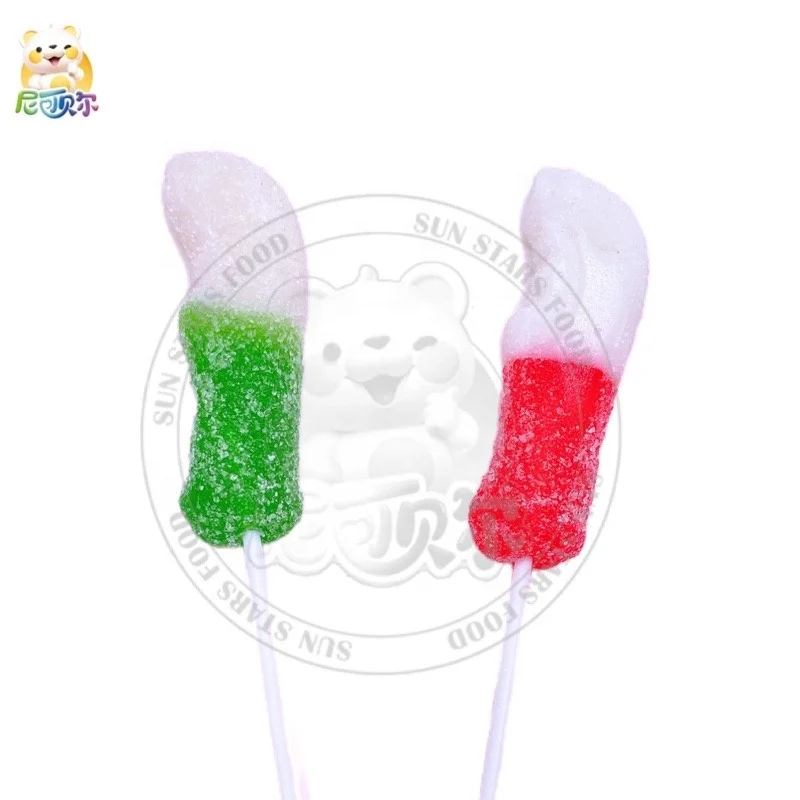 Sword Lollipop In Jar Mix Two Colors Fruit Flavor Custom Lollipop Long ...