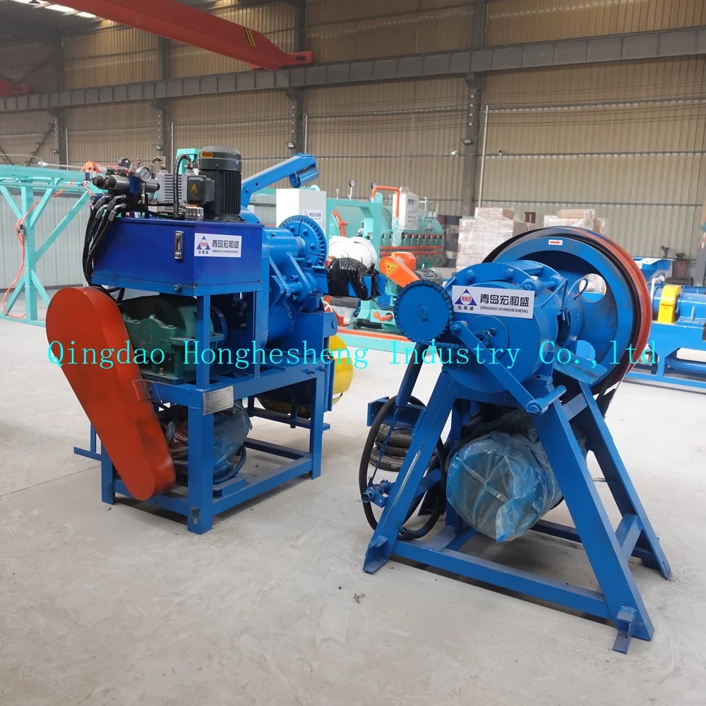 XKP450 Dual Roll Crusher Double Grooved Roller Cracker for Tyre ...