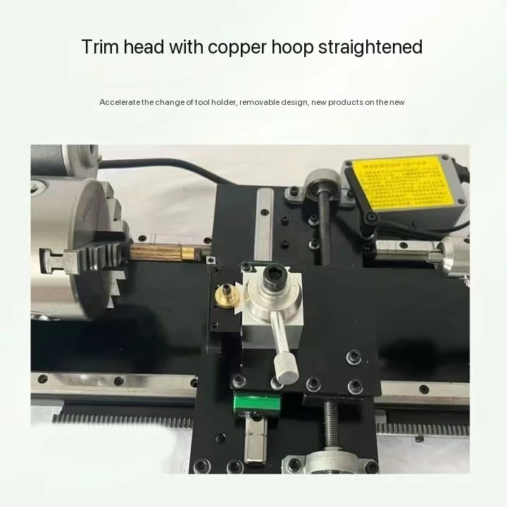 High Precision Horizontal Mini Manual Lathe for Billiard Cue Repair ...