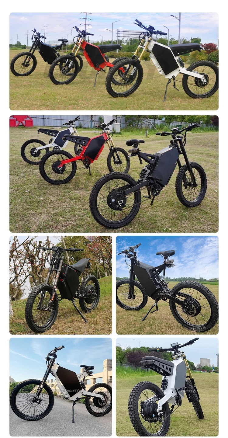 Top Rated High Torque Electric Road Bike - 12000w Stealth Ebike for Adults