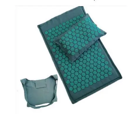 Natural Linen Acupressure Mat Foot Spikes Massage Akkupressur Mat And ...