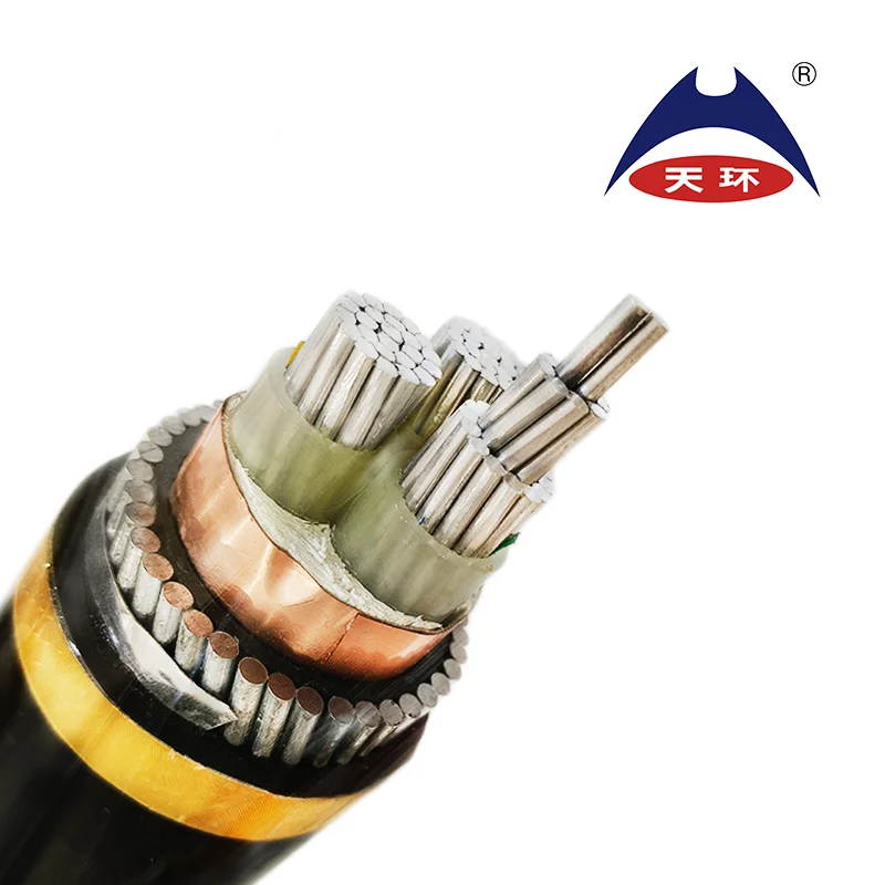 PVC Sheath Power Cable 0.6/1KV YJV32 LV Cable with XLPE Insulated ...