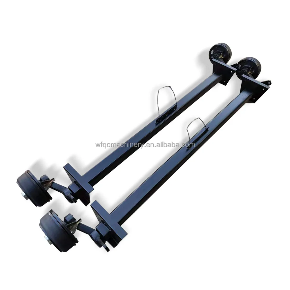 Full Set Rv Boat Trailer Rubber Torsion Axle 1000kg With Competitive ...