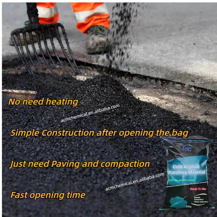 Cold Mix Asphalt For Road Pothole Repair Cold Asphalt Patching Material ...