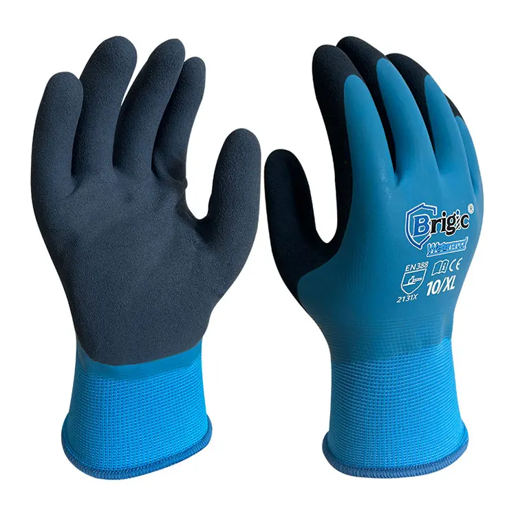 13g Polyester Construction Winter Work Waterproof Safety Hand Gloves ...