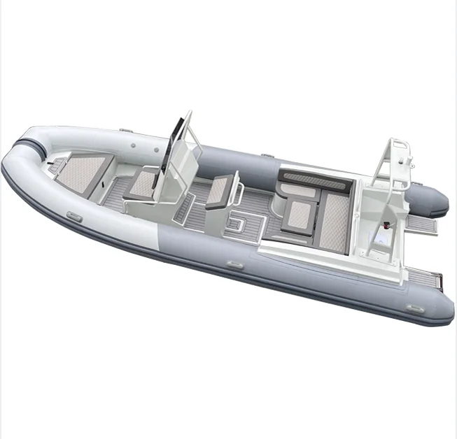 High Quality 21ft Rib 640 Orca Hypalon/pvc Rigid Aluminum Inflatable ...