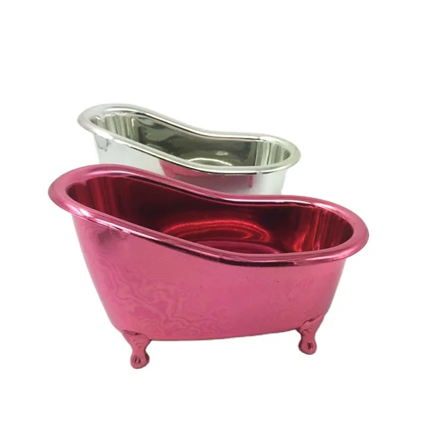 Colorful Metallic Finish Mini Bathtub Storage Container,Plastic Bathtub ...