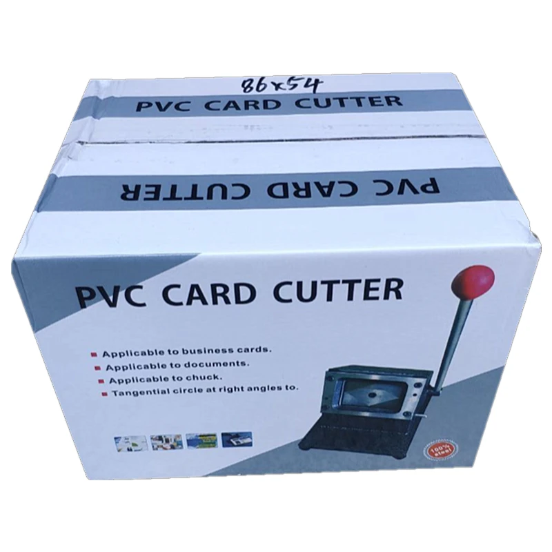 85.5*54mm Pvc Id Card Die Cutter Machine With Round Corners - Buy Die ...