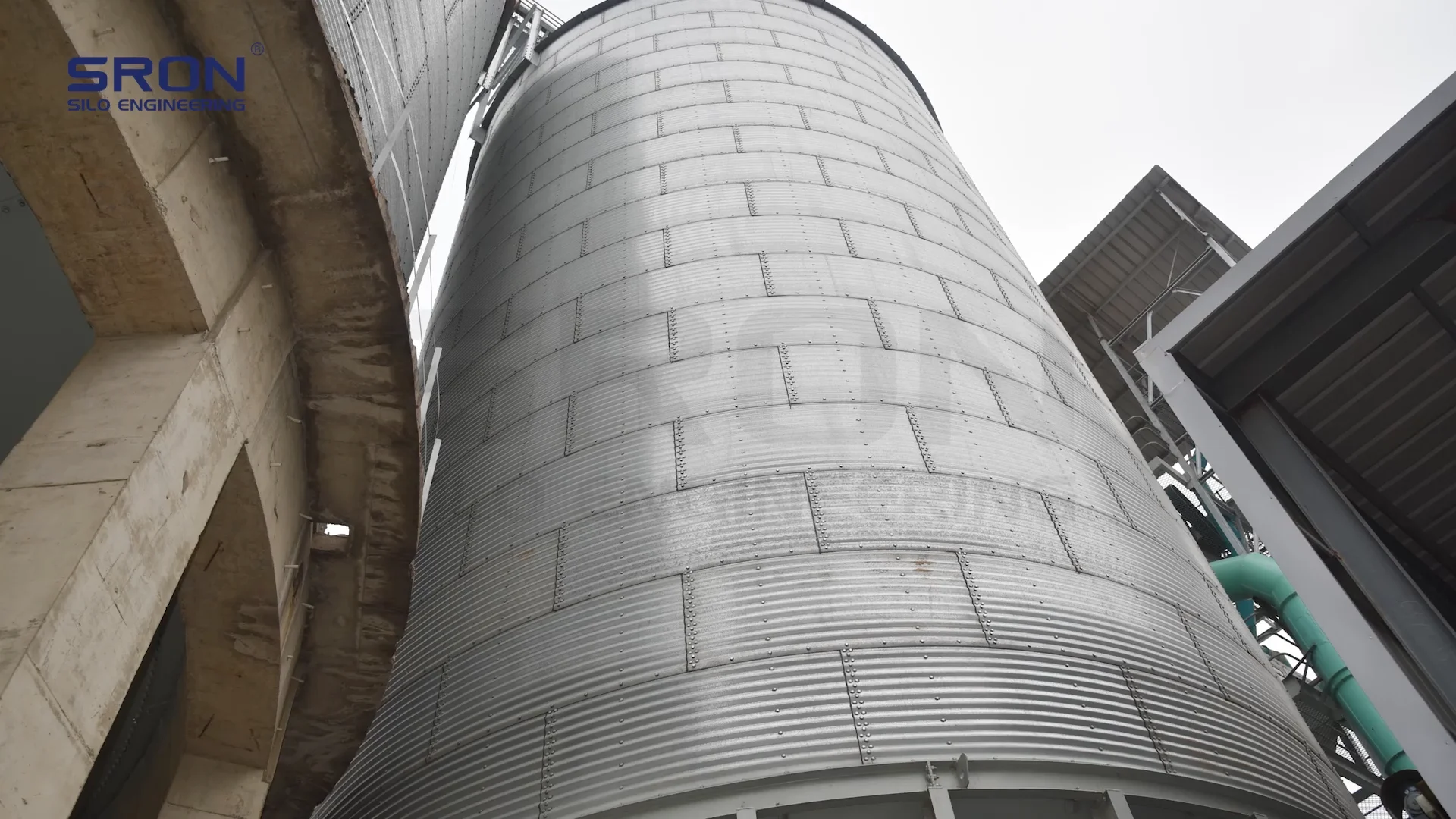 1000t 2000t 3000t Grain Silos Price For Paddy/corn/sorghum Storage ...
