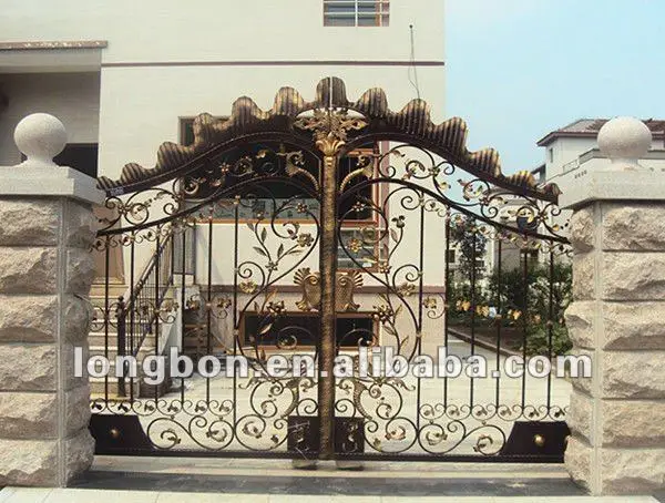 2020 Fashion Wrought Iron Gate - Modern Indian House Designs