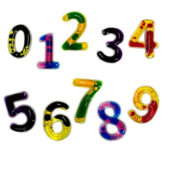 123 Set Moveable Number Learning Educational Sensory Toys Kids Math ...