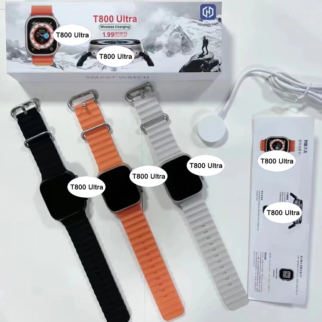 Cheap Factory Price Watch 8 Ultra Smartwatch T800ultra Wireless ...