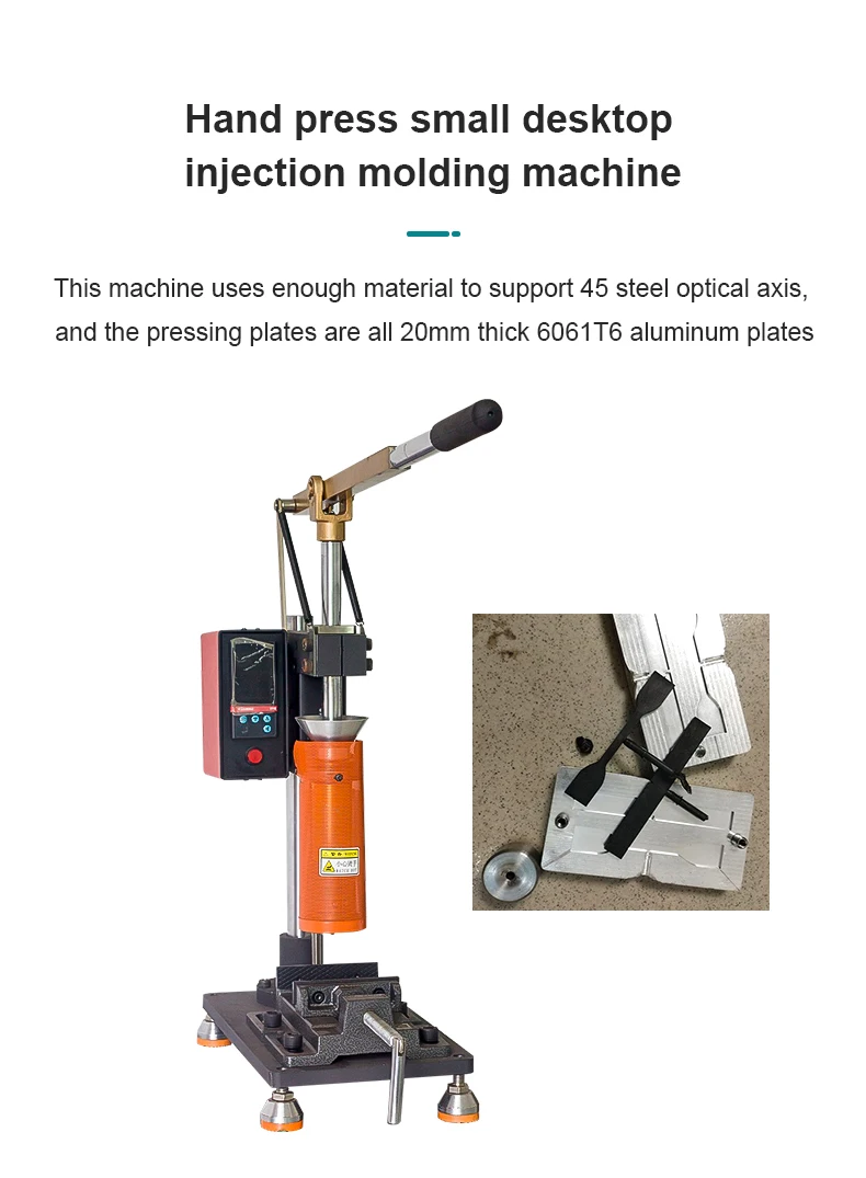 Desktop Small Semi Automatic Injection Molding Machine