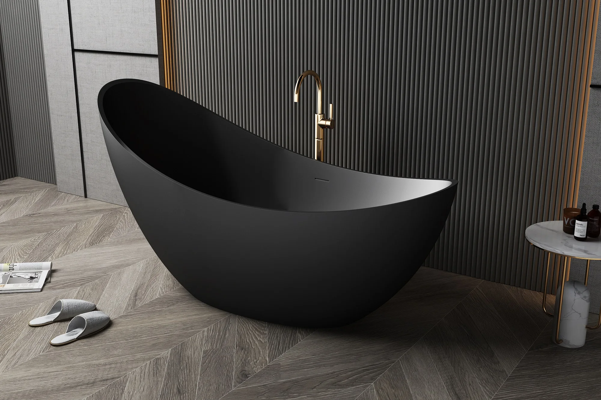 Modern European Transparent Freestanding Bath Tub Solid Surface ...