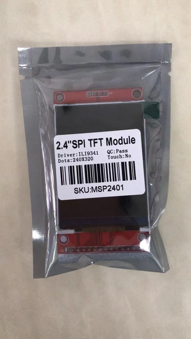 3.5inch Spi Lcd Module With Ili9488 And 480x320 Resolution For Arduino ...