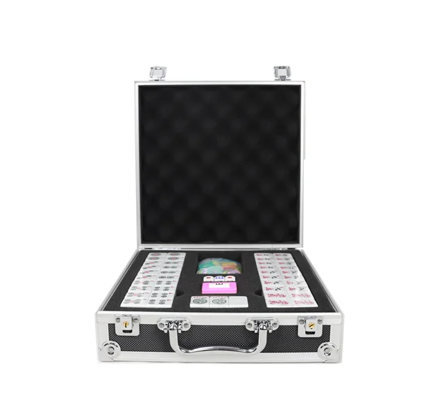 Portable Mahjong Tool Case Small And Light Mahjong Case With Key Locks ...