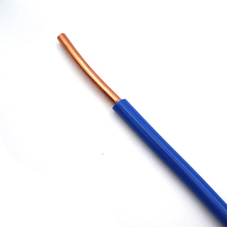 2.5 Mm Single Solid Bare Copper Wire with PVC Insulation