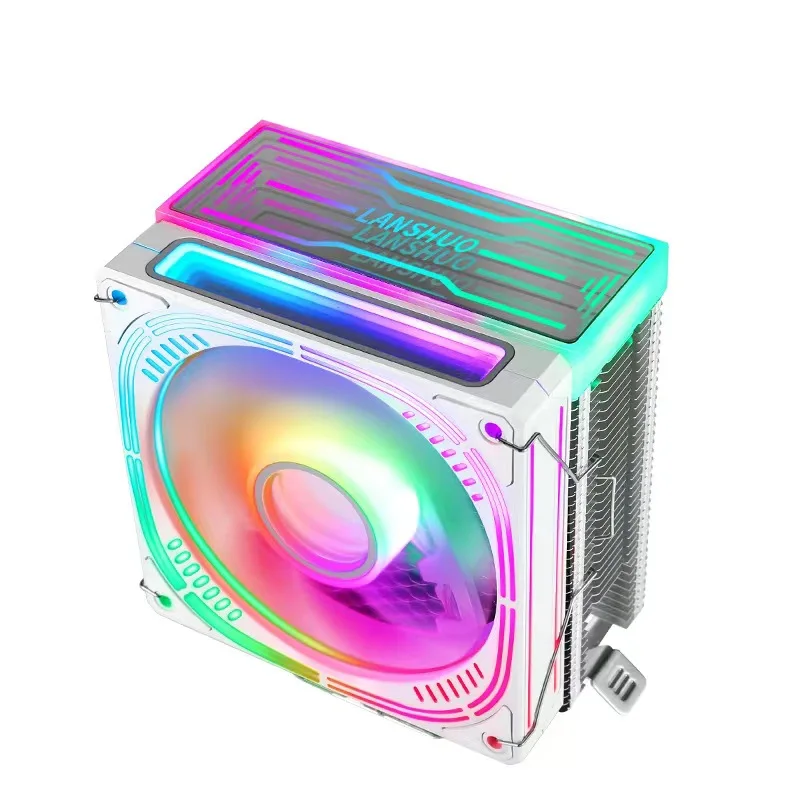 Hongyi Intel Amd 4 Heat Pipe 120mm Tdp 160w Rgb Gaming Pc Cpu Cooler ...
