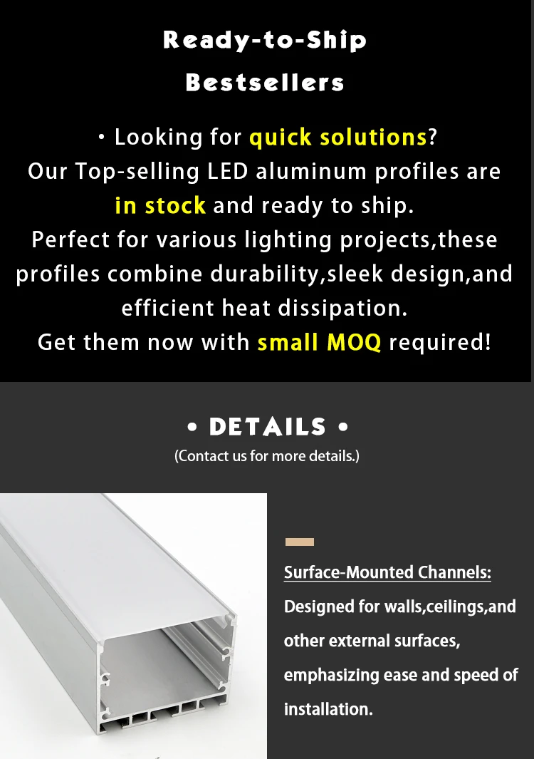 Aluminum LED Extrison Strip Profile Recessed Drywall Tape Diffuser ...