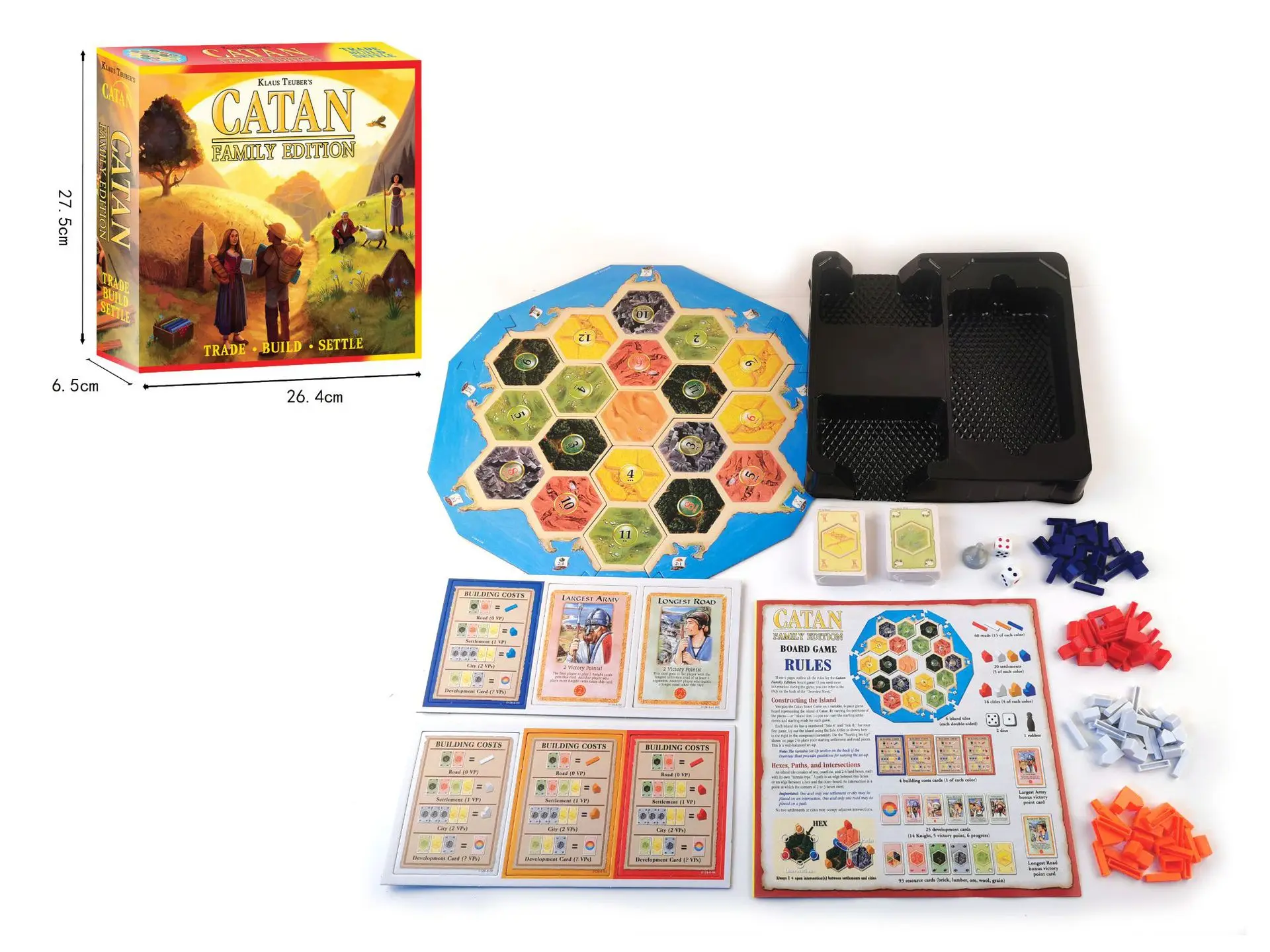 Catan Island Board Games Cards Adult Children Puzzle Leisure Toys Games ...