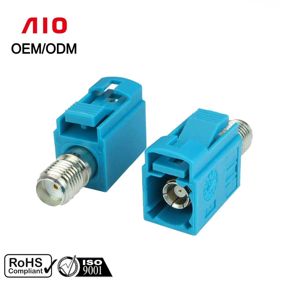 Male to Fakra Female Adaptor Type Z Jack Fakra Connector for Automotive ...