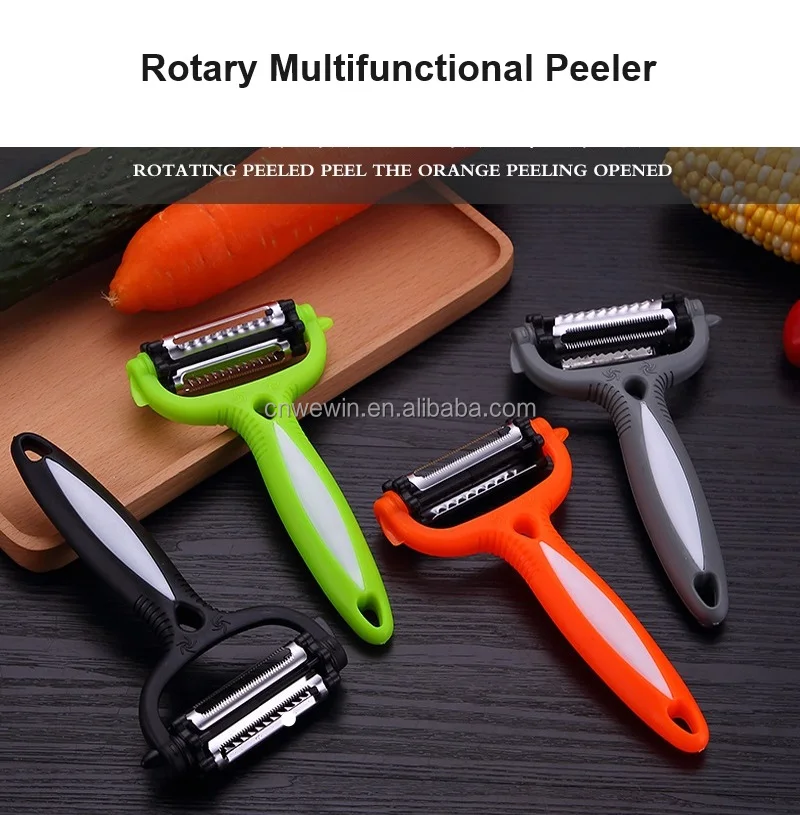 Multi-functional Rotary Potato Peeler Slicer Machine 3 in 1 Vegetable ...