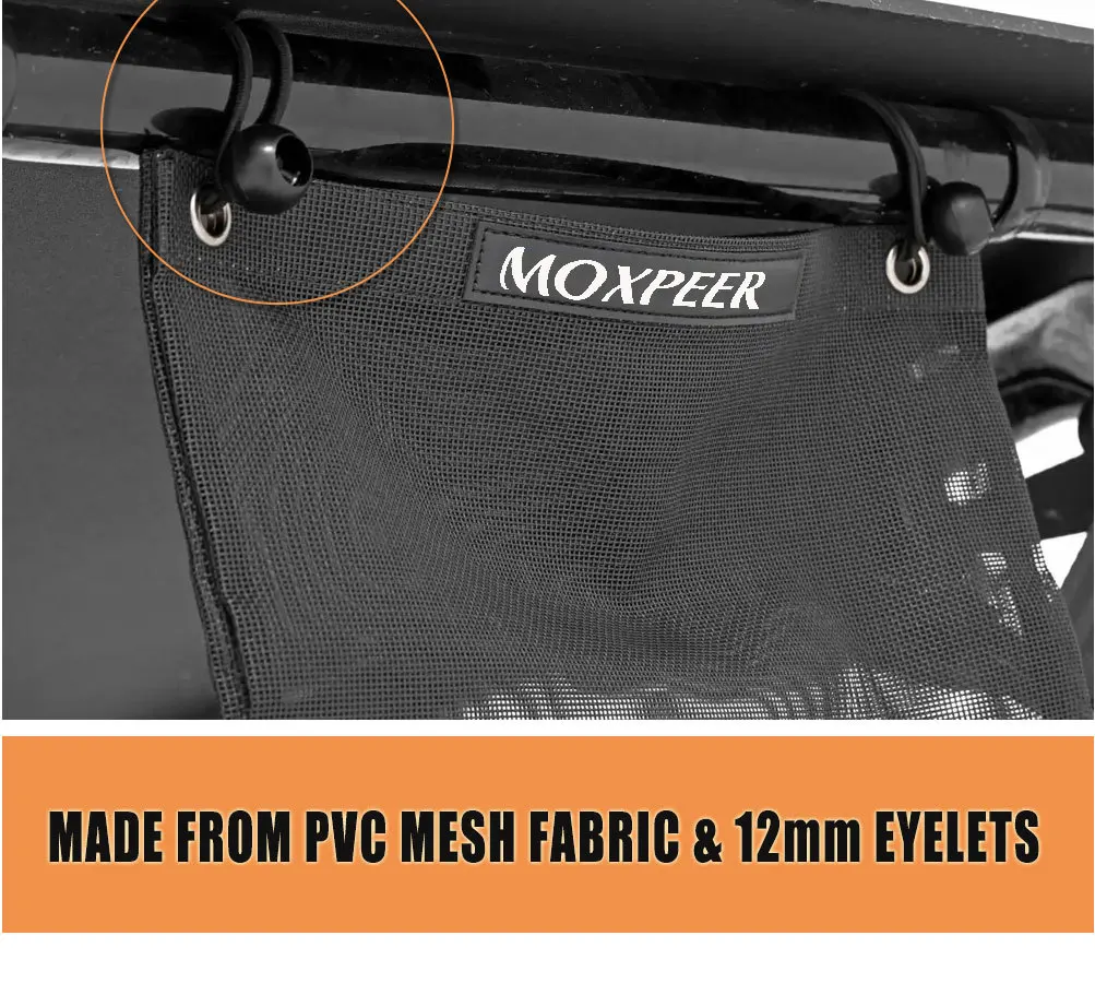High Quality Outdoor Hanging Net Trash Bag - 26L PVC Mesh