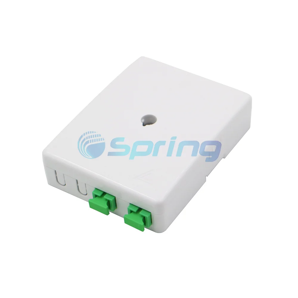 2 Port Fiber Optical Terminal Rosette Box Surface Outlet Box - Buy ...