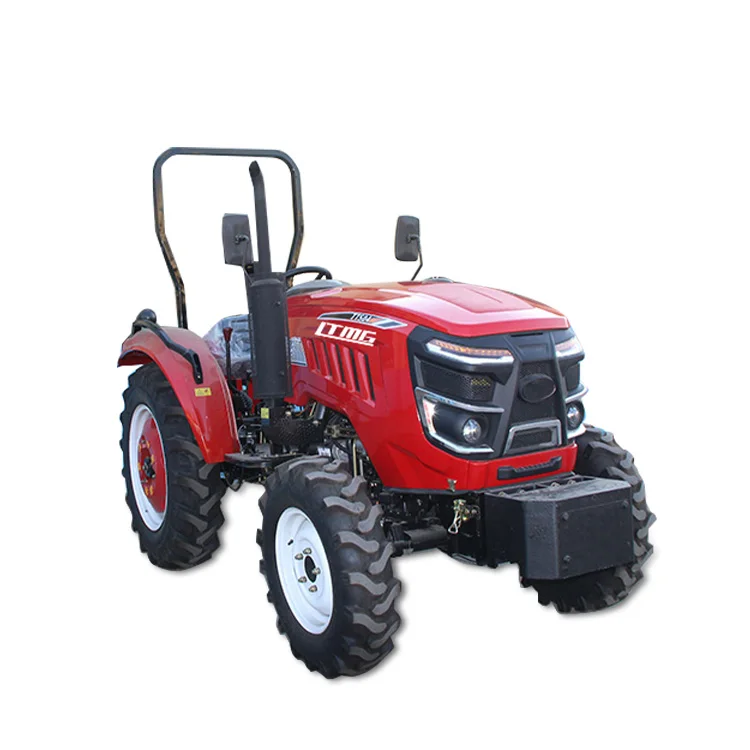 LTMG Chinese small farming diesel tractors 4wd 50HP agricultural mini ...