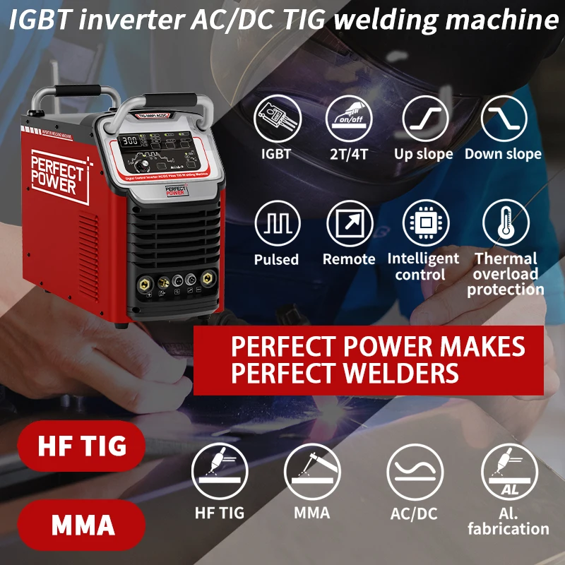 300a Acdc Tig Welder Welding Machine Portable Arc Welders Welding ...
