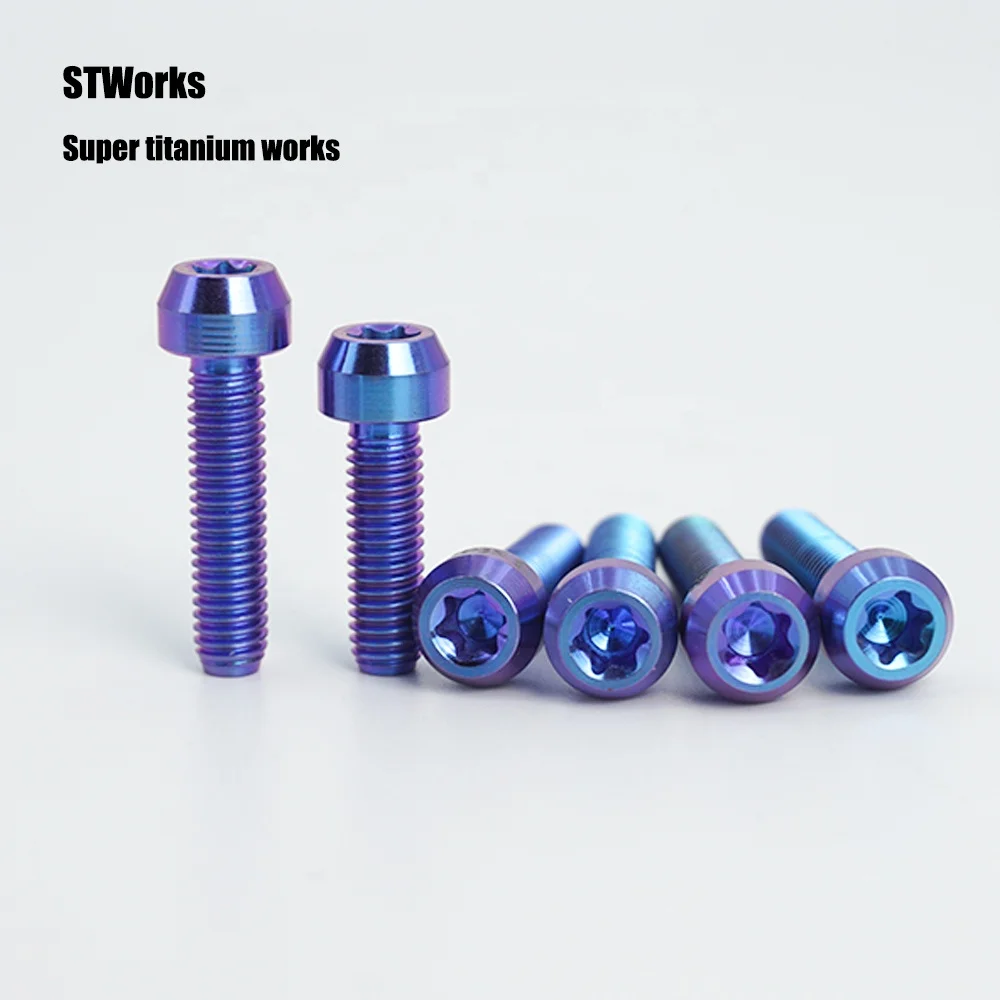 M6*25mm M10 Torx Titanium Bolts For Motorcycle - Buy Titanium Screw ...