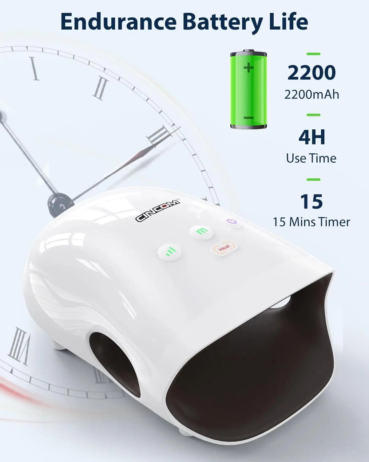 Alibaba.com: Electric Hand Massager Cordless with Heat and Air ...