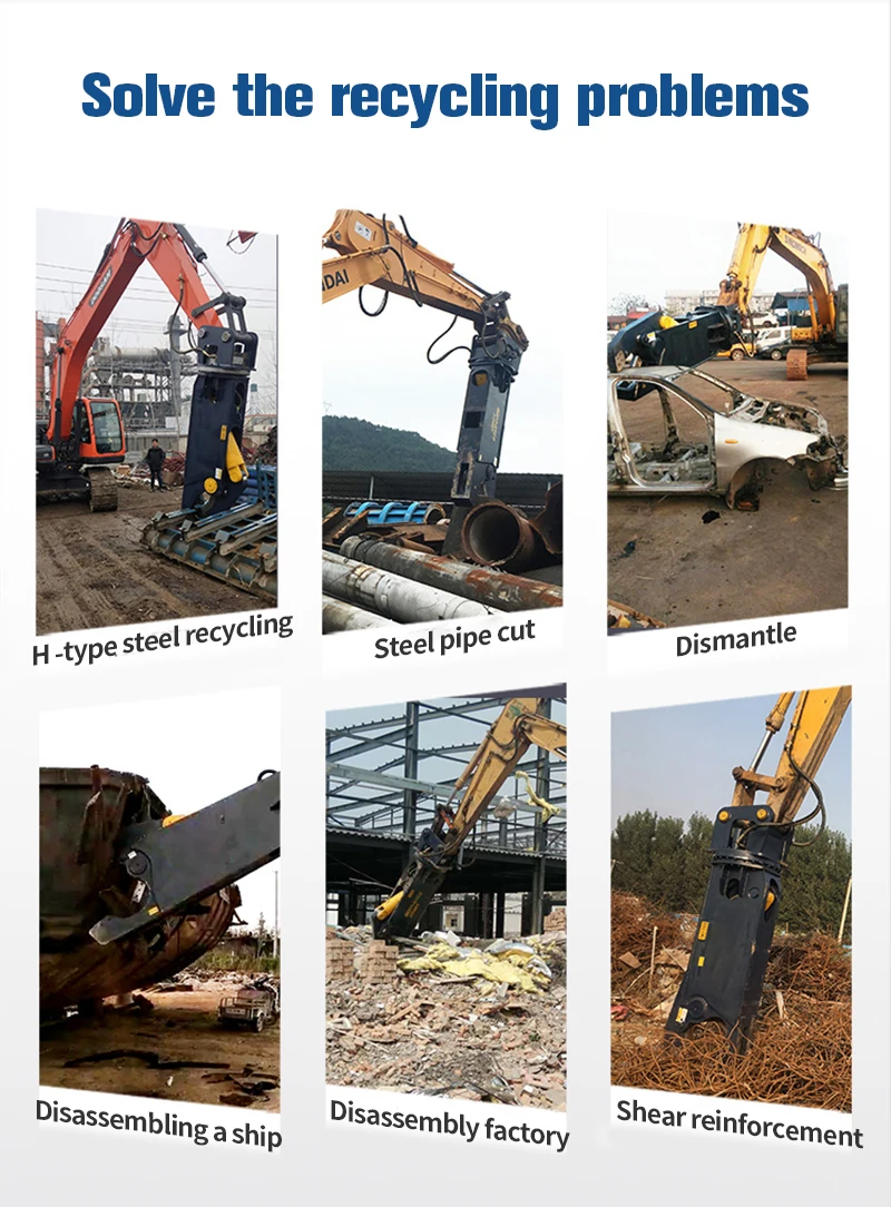 Hydraulic Blades Crane Iron Car Steel Cutter Professional Design Eagle ...