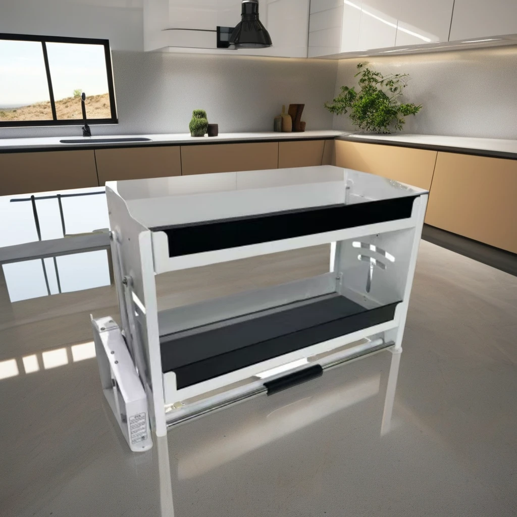 Modern Design Steel Kitchen Cabinet Elevator Pull-Down Lift System with ...