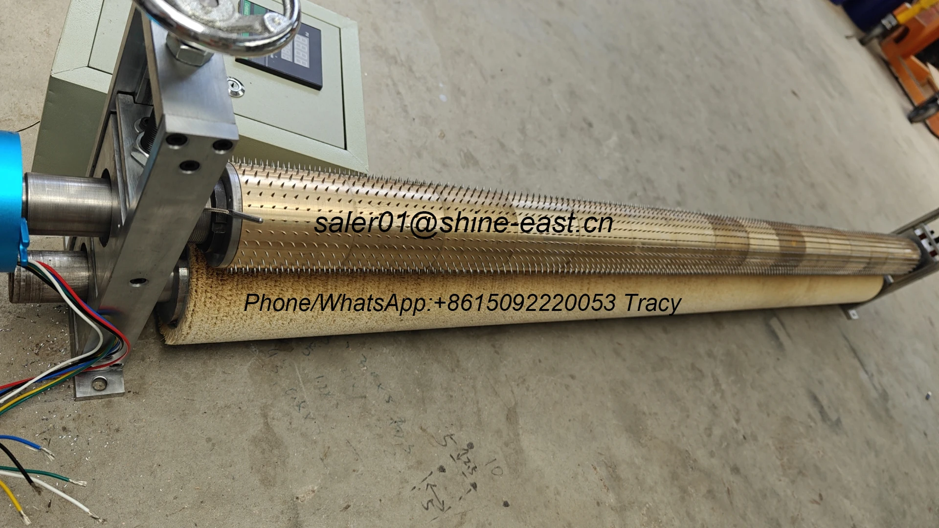 Automatic Plastic Film Perforation Machine by Shine East