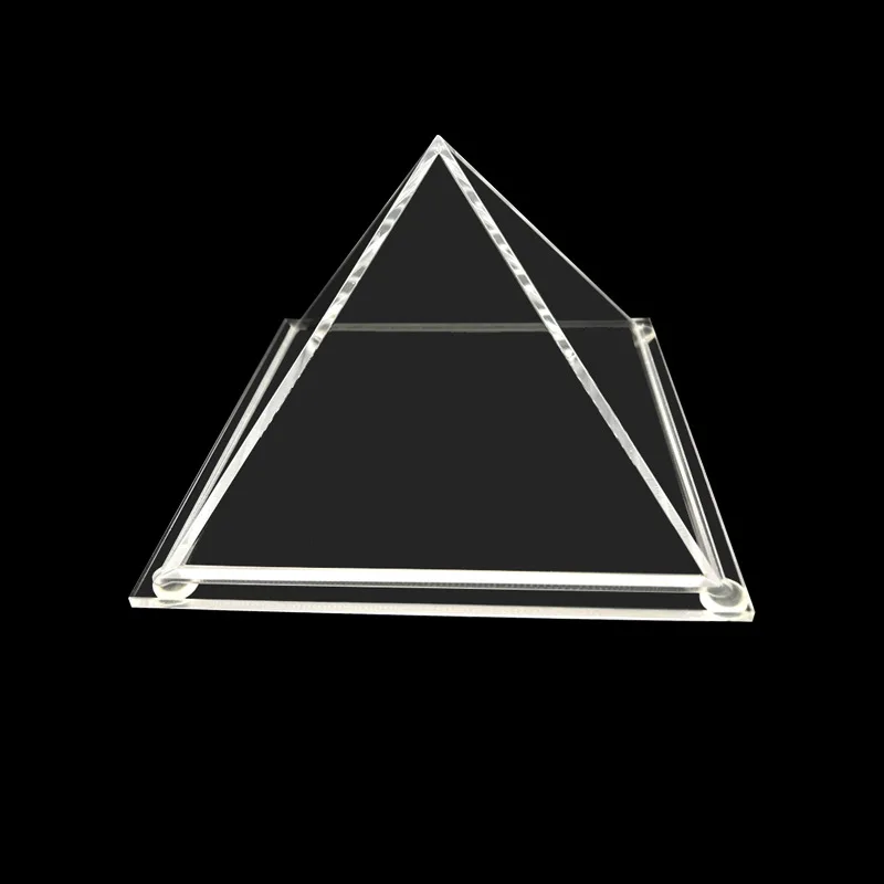 Best-selling Acrylic Clear Pyramid Pmma Orgon Pyramid Dustproof And ...