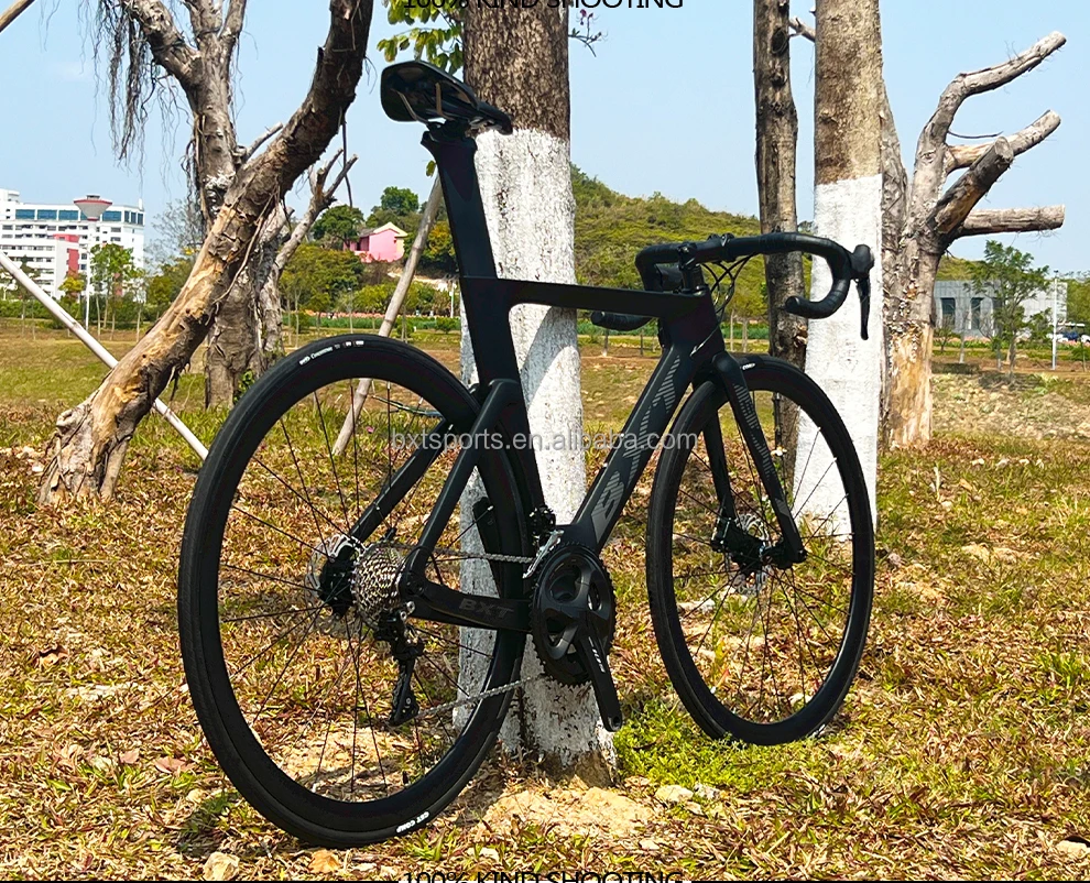 700c Carbon Road Racing Bicycle Hot Selling Shimano R7000 1*11 Speed Tour De France Aero Shaping ...