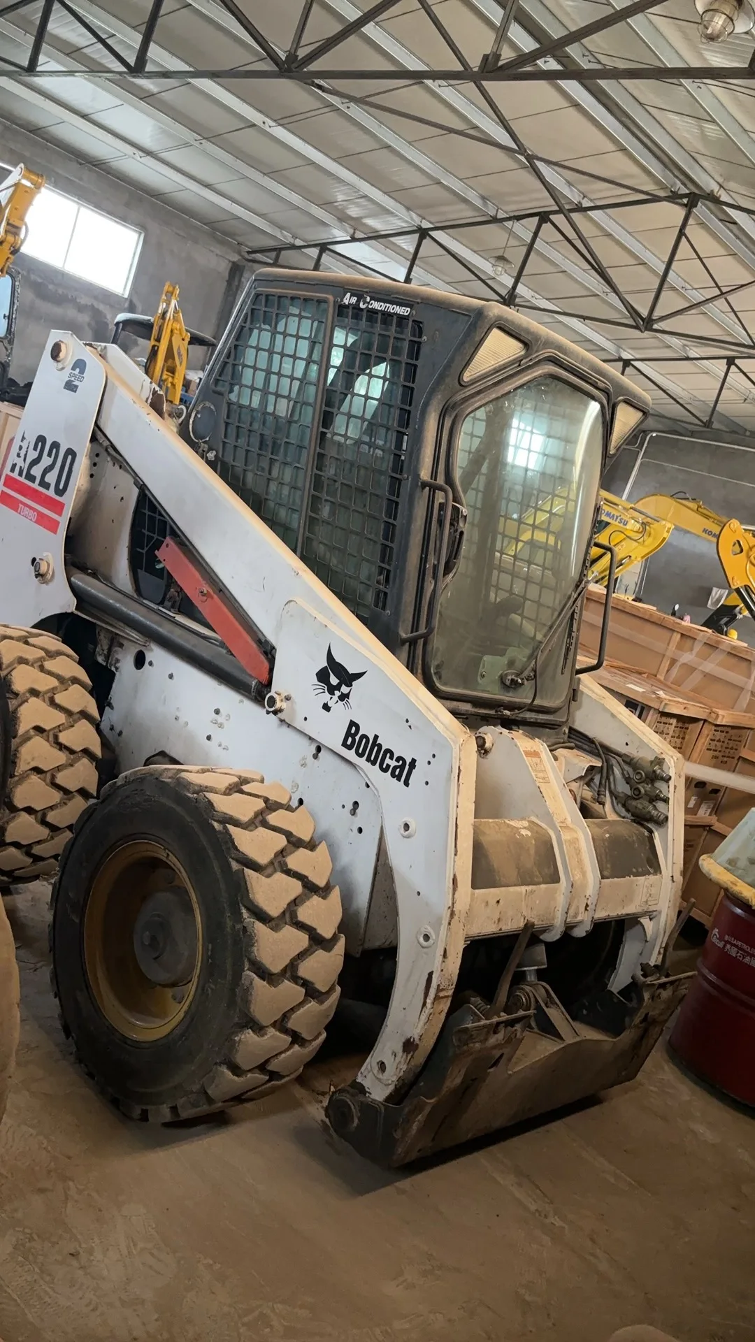 Origin Usa Used Bobcat Skid Steer Loader A220 Mini Bobcat Loader In ...