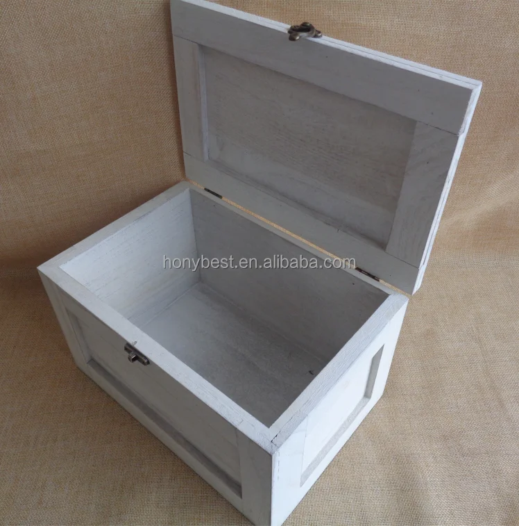 Custom Logo Painted Pine Wood Stash Box - Durable & Stylish