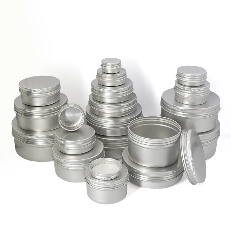 Aluminum Cosmetic Tins - Durable and Versatile Containers