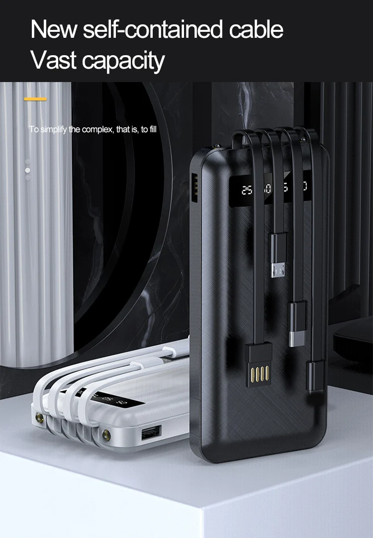 New Product Wholesale Customized Multifunction Smart Power Bank Digital ...