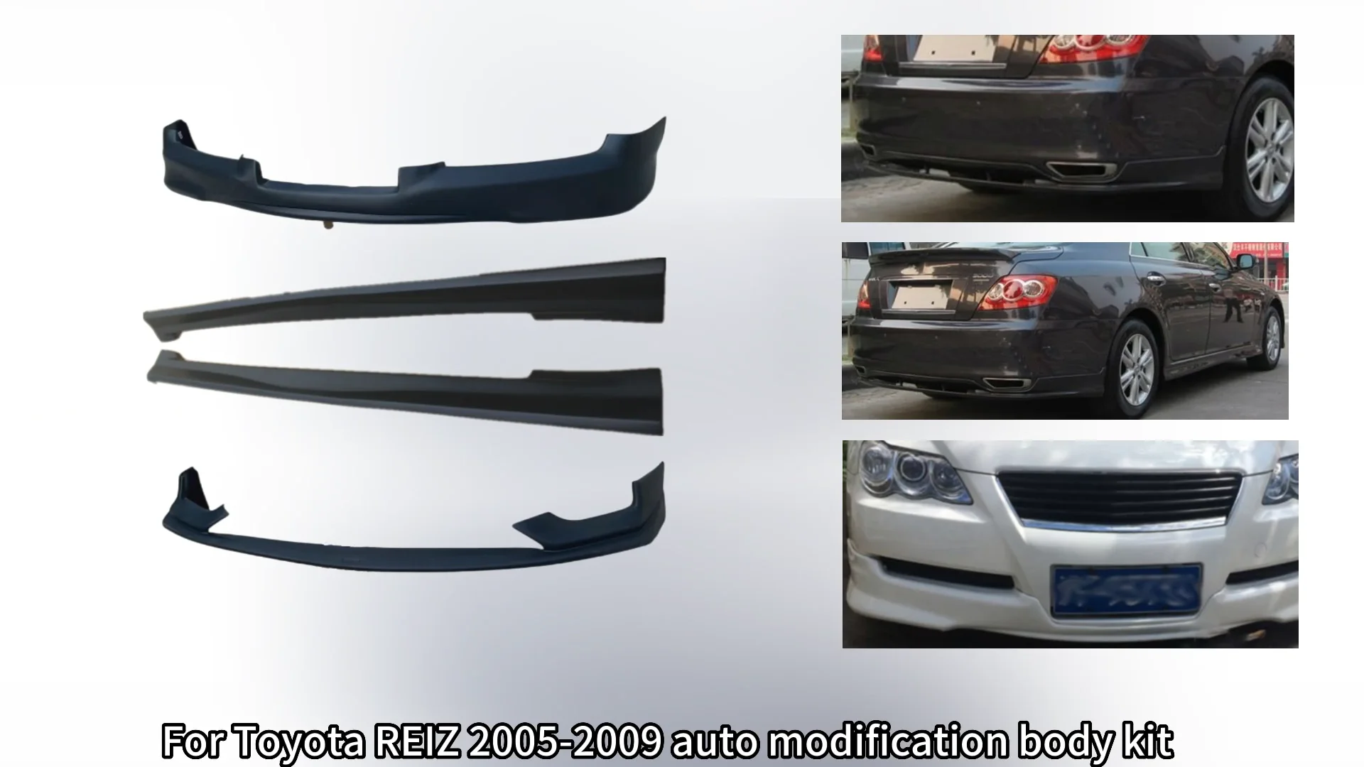 Aftermarket Parts Body Kit Pp Car Front Bumper For Toyota Reiz 2006 ...