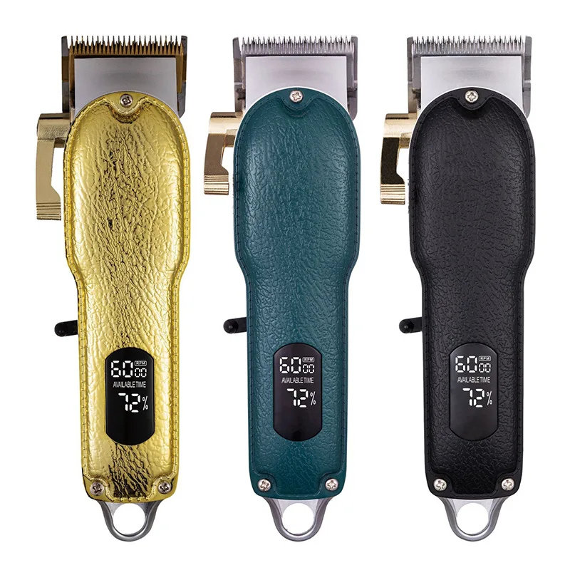 Barber Cordless Hair Trimmer Salon Hair Clipper Professional Electric ...