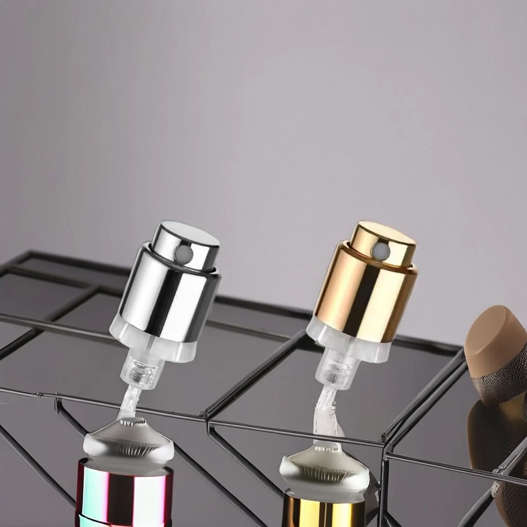 Aluminium Shiny Gold Silver Black 15/400 Crimp Perfume Spray Pump - Buy Perfume Spray Pump With ...